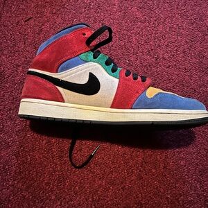 Jordan | Shoes | Air Jordan Mid Fearless Blue The Great | Poshmark